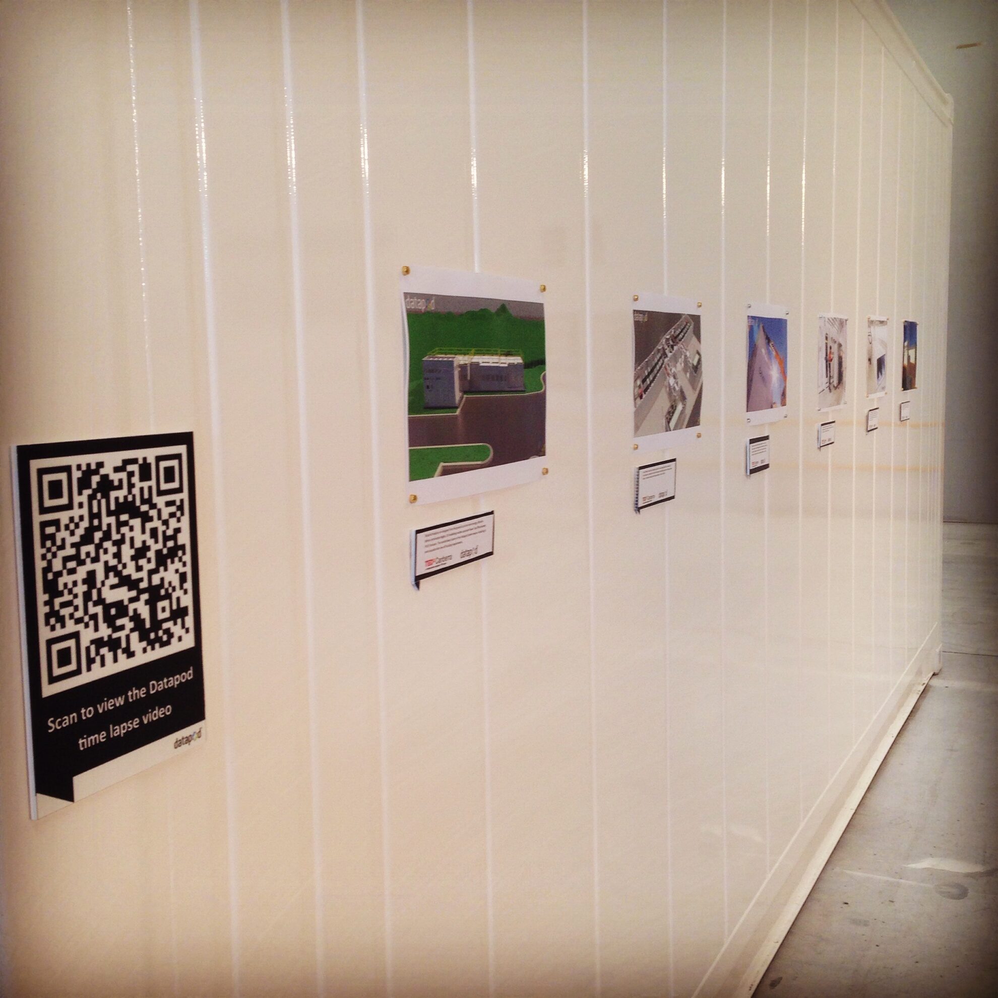 Images and video from modular data centre Datapod TEDx Adventure - Datapod